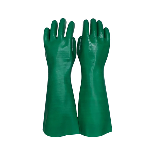 Luva de PVC Forrada Palma Lisa Plastcor