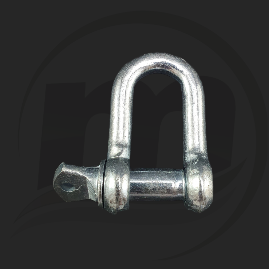 Manilha Reta Galvanizada