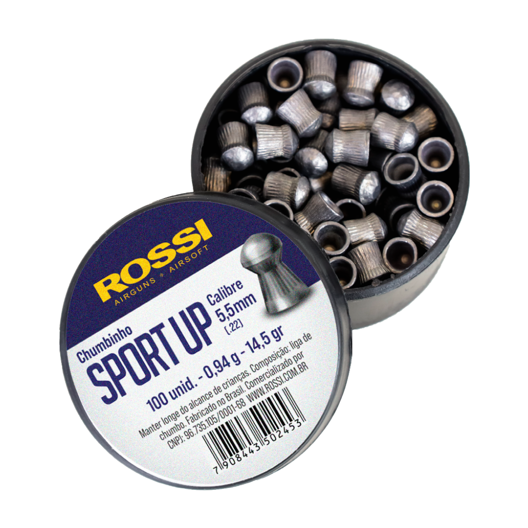 Chumbinho Target Sport 5.5mm Rossi