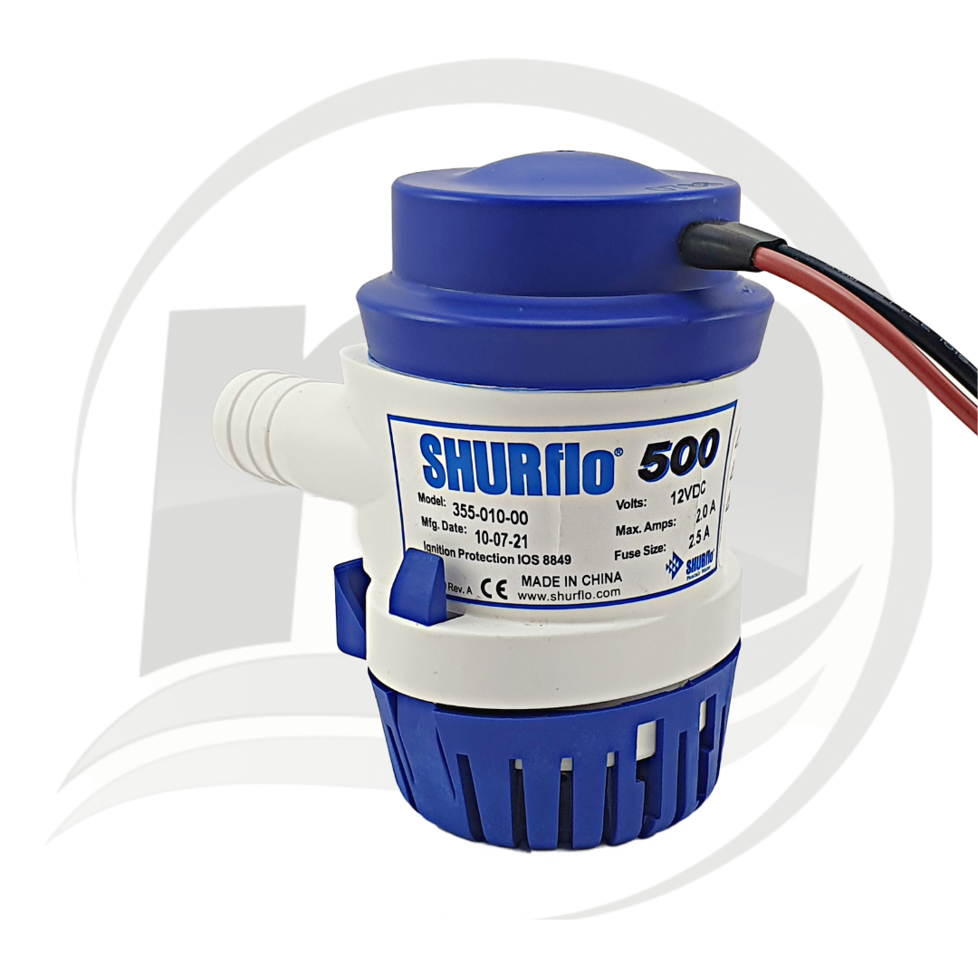 Bomba de Porão 500GPH Shurflo 12v