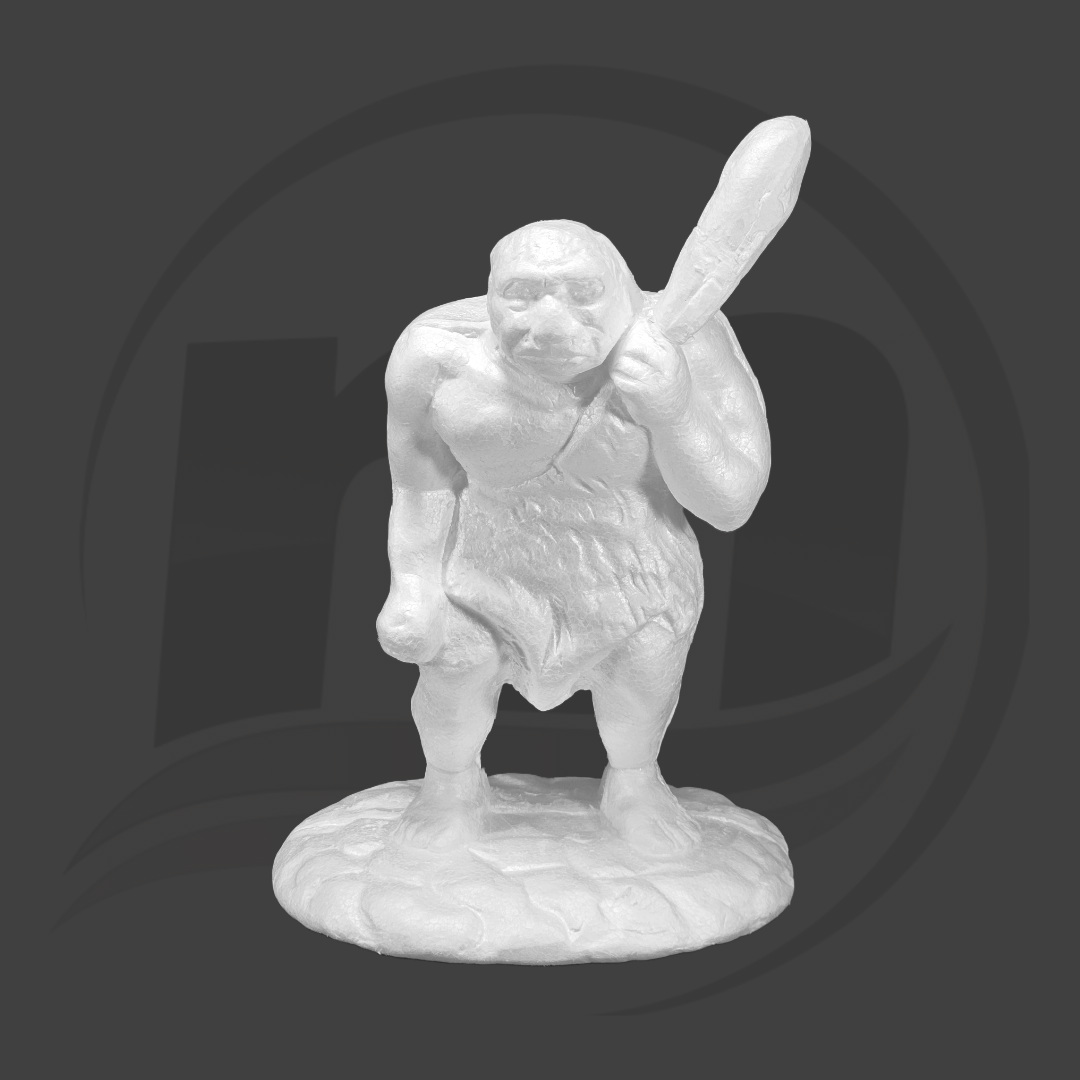 Homem da Caverna de Isopor