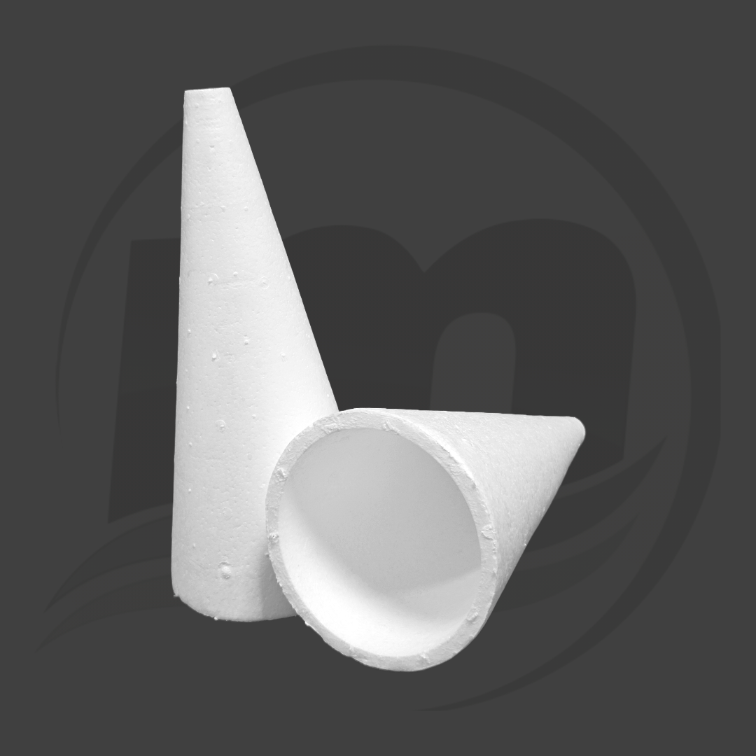Cone Oco 30cm de Isopor